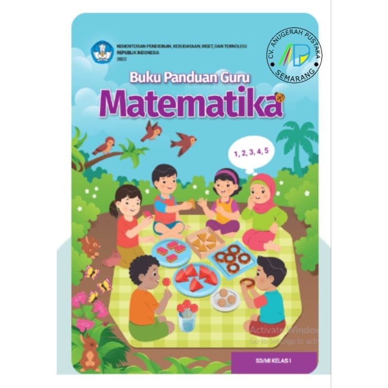 Jual Buku Panduan Guru Matematika Revisi Kurikulum Merdeka SD MI Kelas 1 | Shopee Indonesia