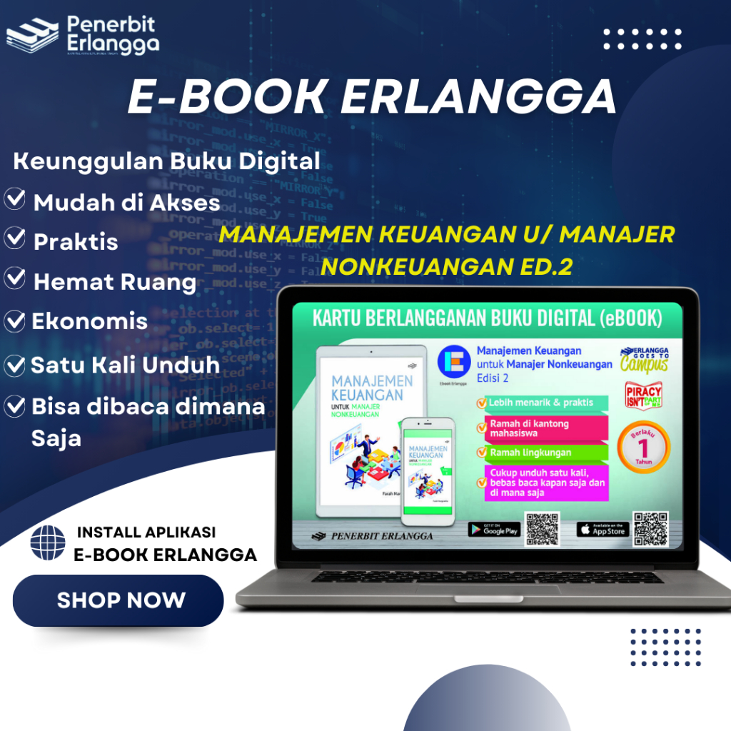 Jual [Erlangga Official] Buku DIgital: Manajemen Keuangan Untuk Manajer ...