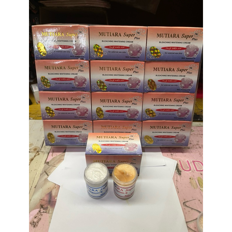 Jual Cream mutiara super set bleaching (lusin) | Shopee Indonesia