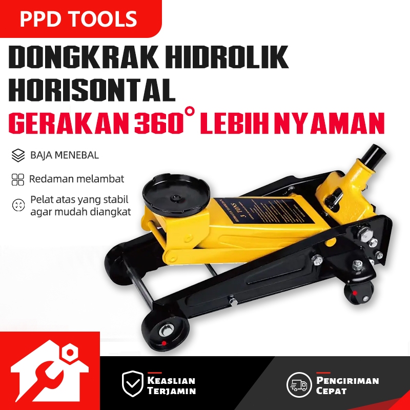 Jual PPD TOOLS Jack 3t Pompa Ganda Horisontal 4s Bengkel Mobil ...