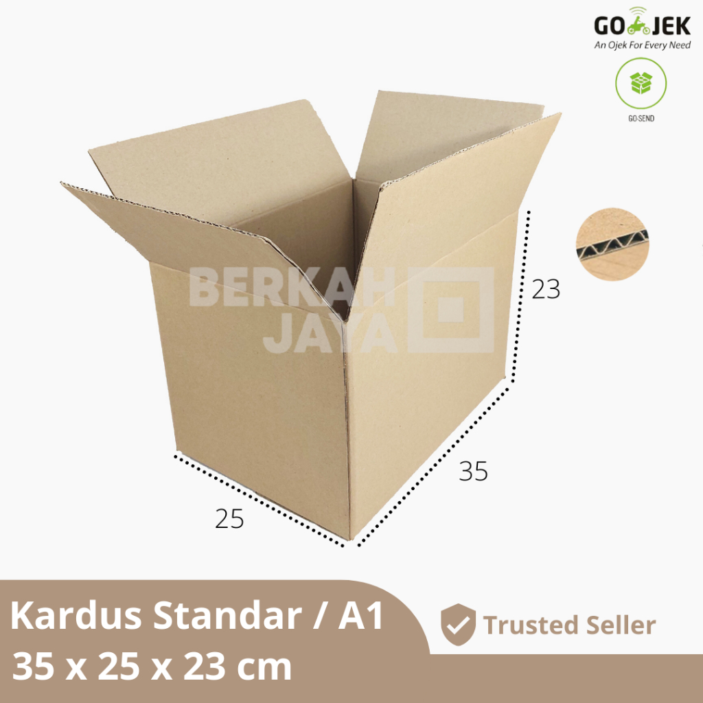 Jual Kardus AMDK 35x25x23 cm Karton/Box/paking/Box/Normal (Kardus 35 x ...