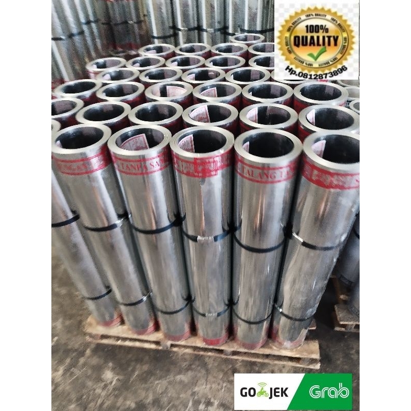 Jual seng plat Galvanis merk gajah abadi ukuran 55 cm harga per roll ...