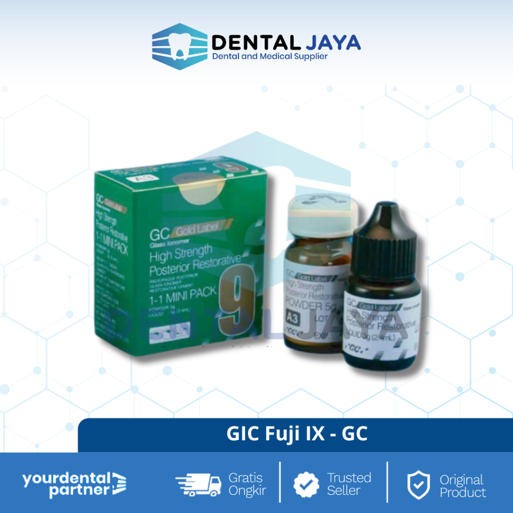 Jual GC Glassionomer Fuji 9 IX Mini | Semen Ionomer Kaca | Gic | Shopee Indonesia