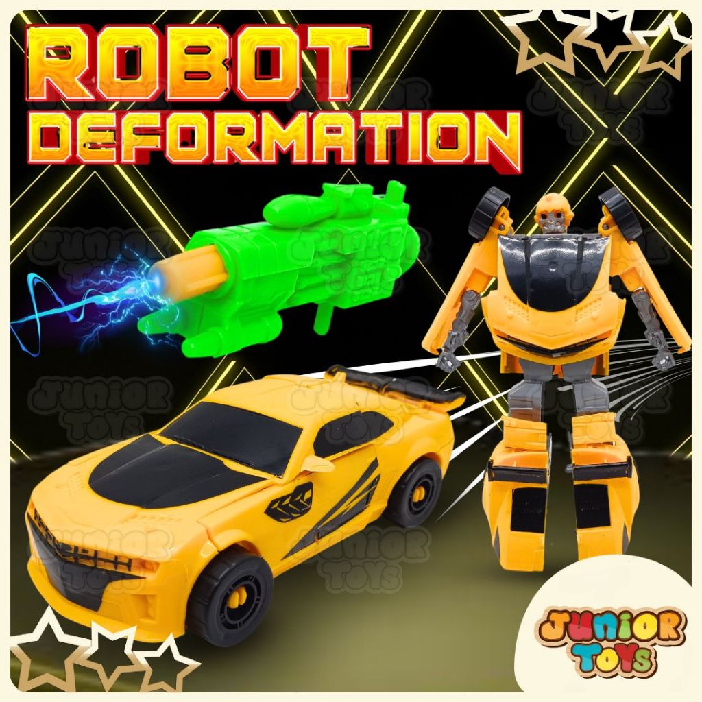 Jual Mainan Transformer Robot Berubah Jadi Mobil Bumble Bee | Shopee ...