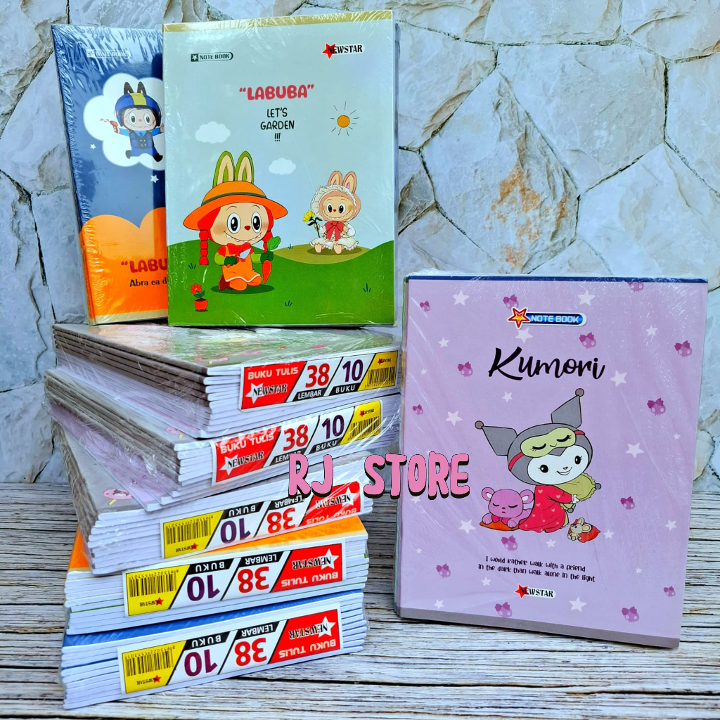 Jual 1 PAK ISI 10 BUKU KUROMI BUKU TULIS NEWSTAR 38 LEMBAR KARAKTER ...