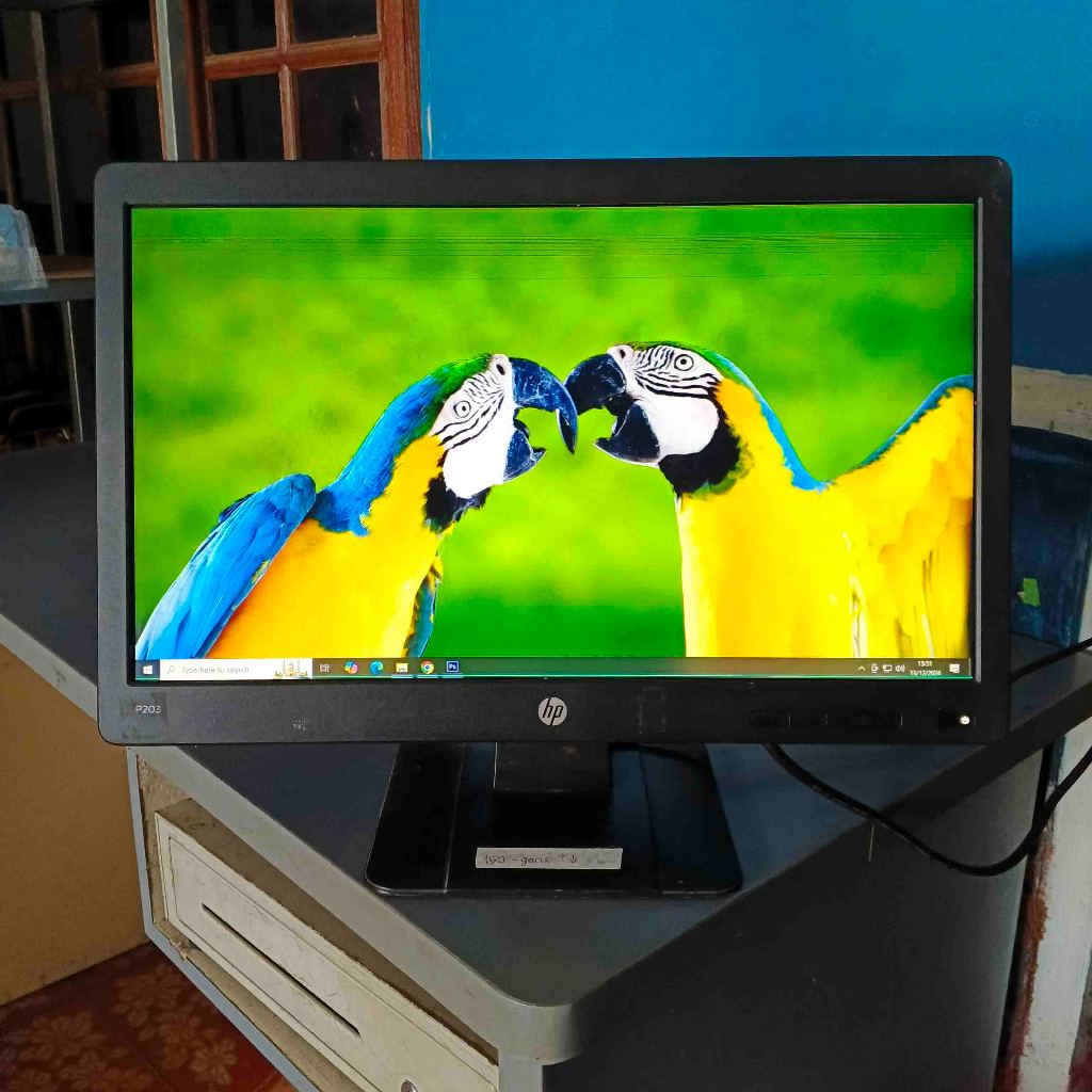 Jual Monitor Led Merk Hp P203 Ukuran Layar 20 Inch Kondisi Normal K0010 ...