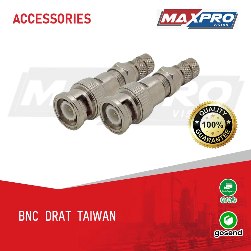 Jual BNC DRAT TAIWAN + F CONNECTOR | Shopee Indonesia