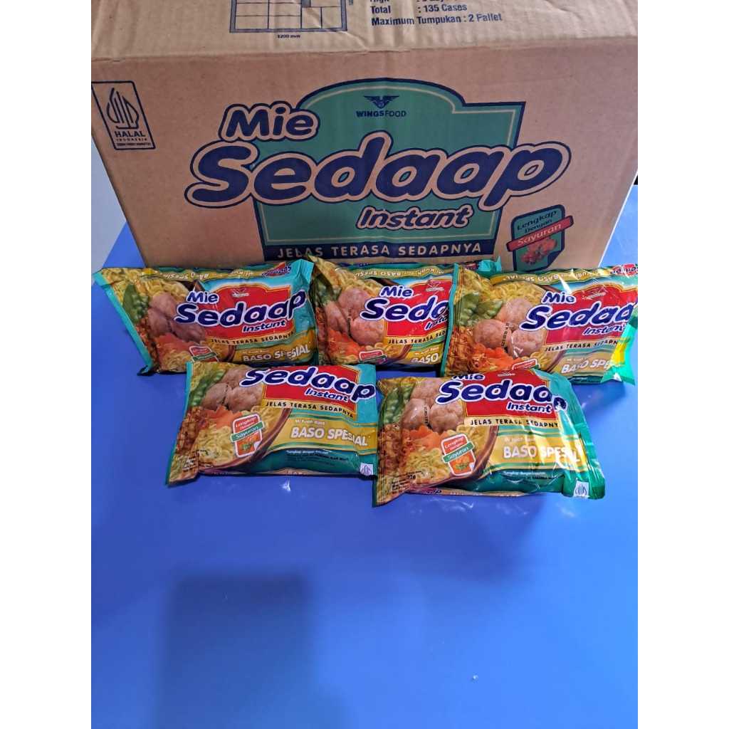 Jual Mie Sedaap Instan Rasa Bakso Spesial | Shopee Indonesia