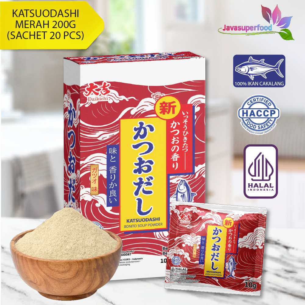 Jual [HALAL] HONDASHI KATSUODASHI BONITO SOUP POWDER SACHET 200 GR (ISI ...