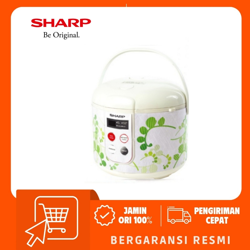 Jual SHARP rice cooker KS-T18TL- Touch Panel | Shopee Indonesia