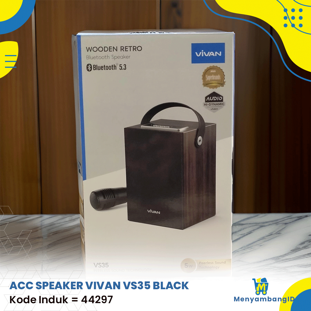 Jual 44297 | VIVAN Speaker Karaoke VS35 Bluetooth v5.3 TWS Connect ...