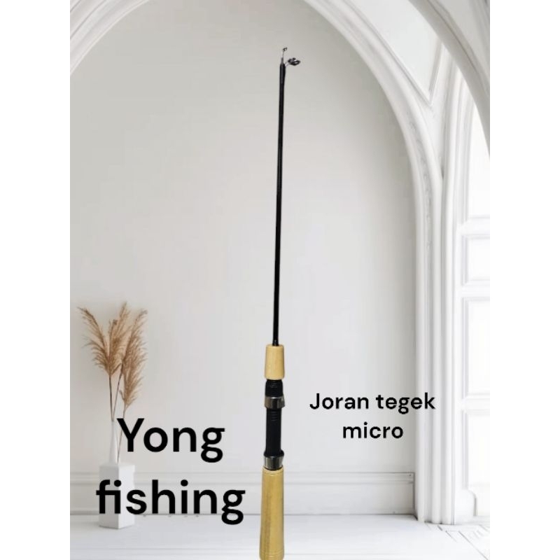 Jual joran mancing portebel+gagang dari kayu dan reelseat | Shopee ...