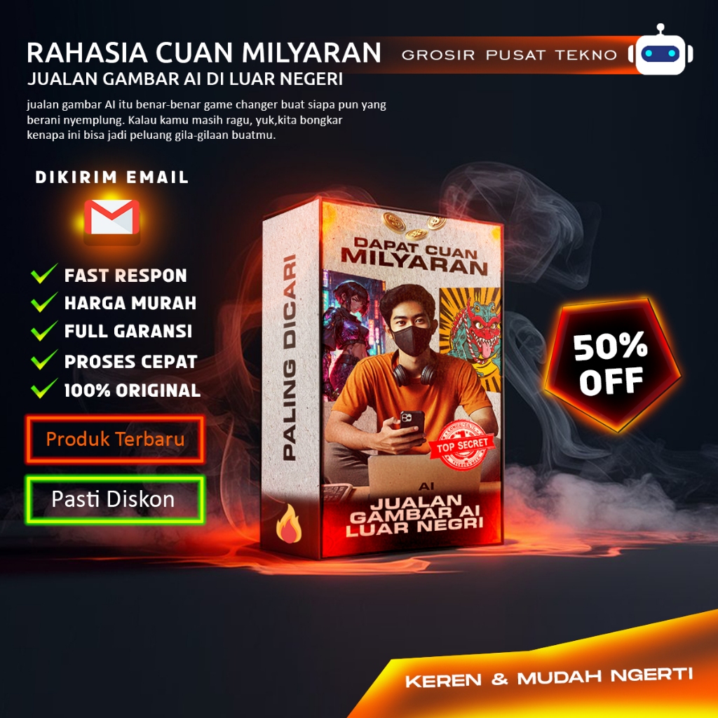 Jual Rahasia Cuan Milyaran Jualan Gambar AI ke Pasar Luar Negeri ...