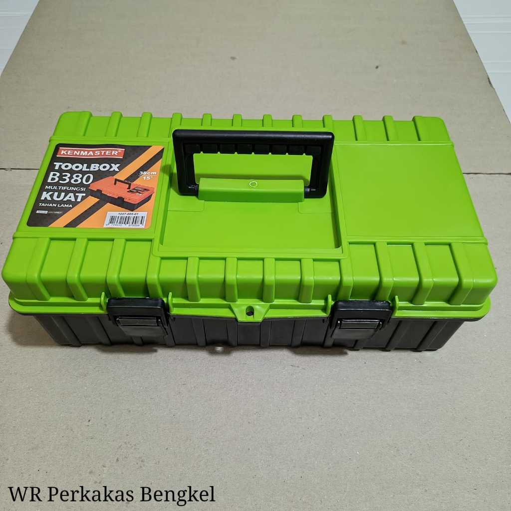 Jual Tool Box Besar KENMASTER 15 Inch / Tempat Perkakas Kunci Toolbox 1 Set Murah | Shopee Indonesia