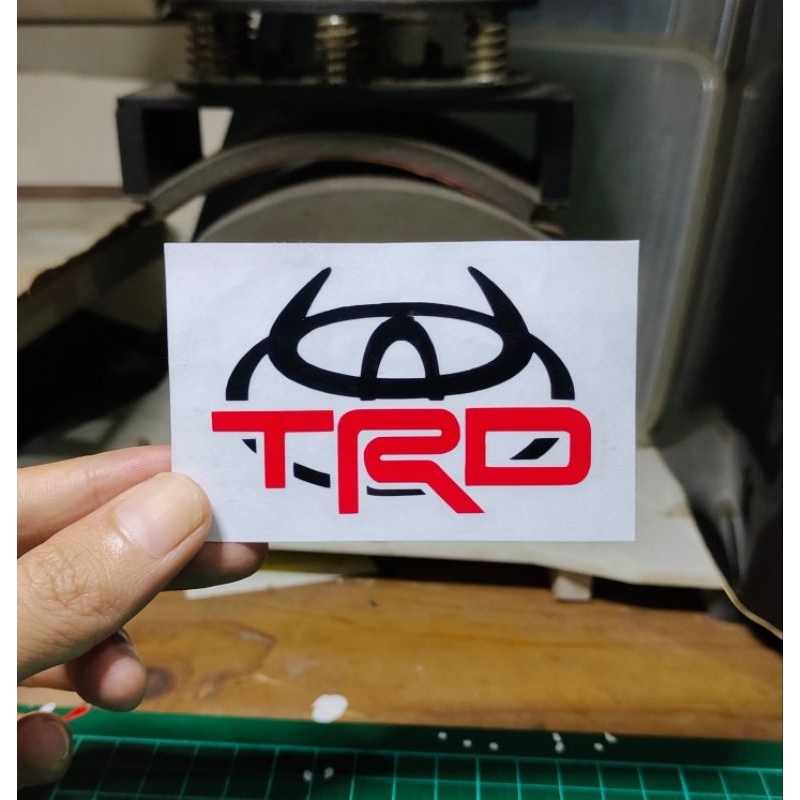 Jual stiker cutting Toyota TRD sticker keren | Shopee Indonesia