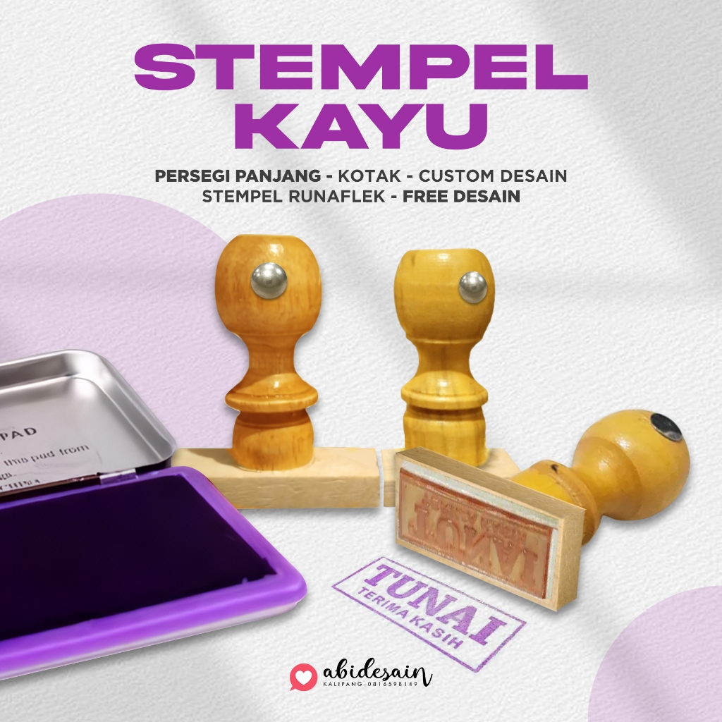 Jual STEMPEL KAYU PERSEGI PANJANG | Shopee Indonesia