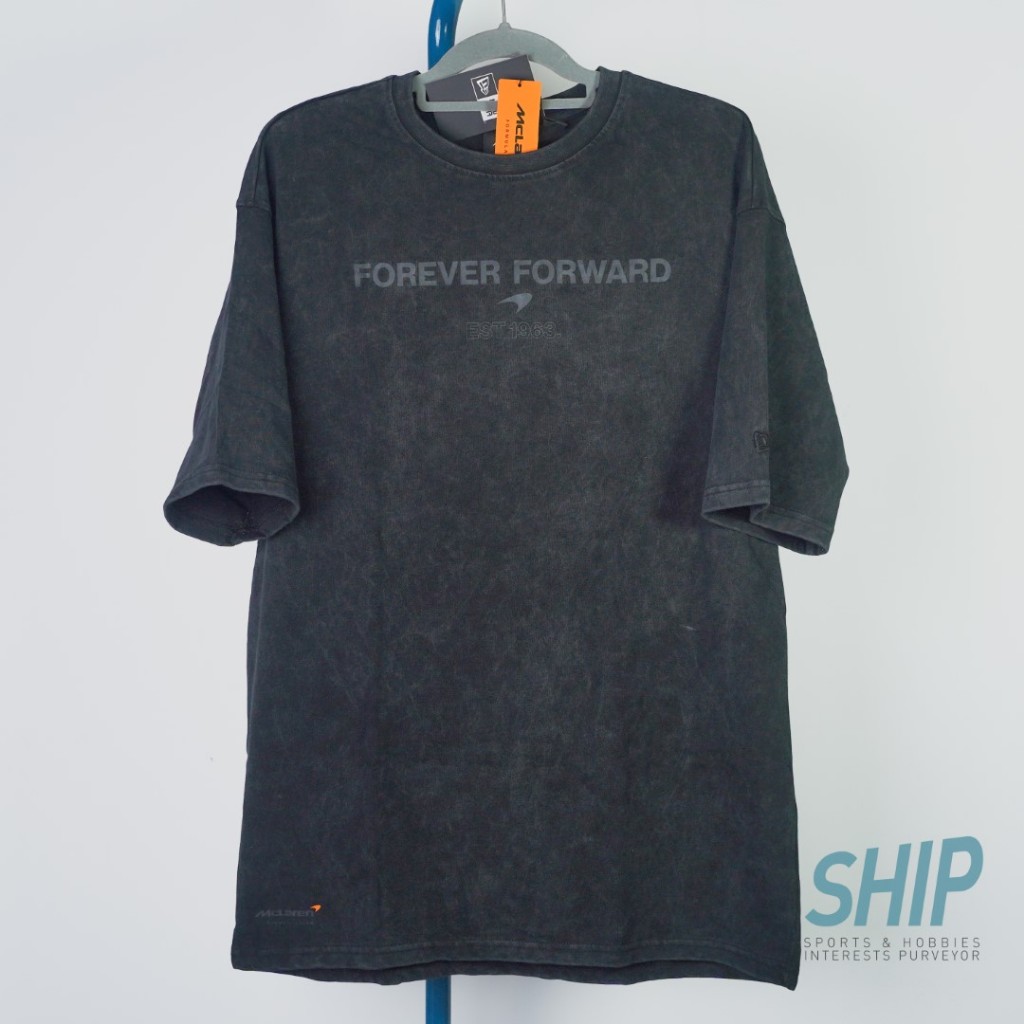 Jual Kaus McLaren speedmark black 2024 tee washed pack new era formula ...