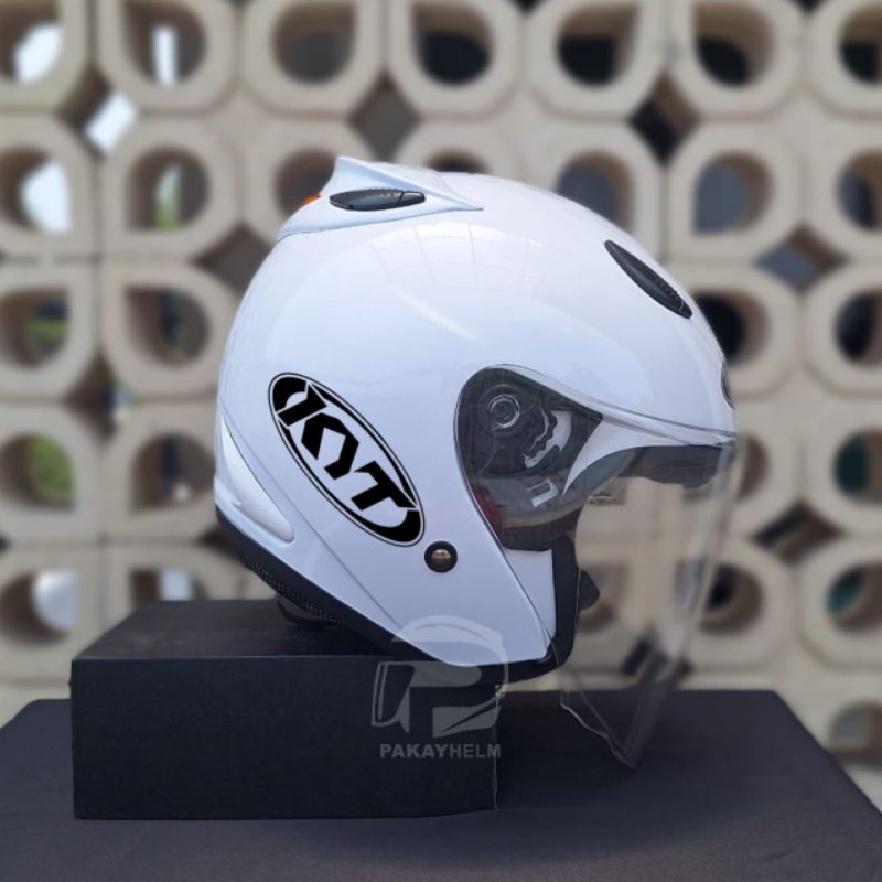 Jual Helm KYT Bahan ABS Kwalitas SNI Premium Free Box Bublewarp ...