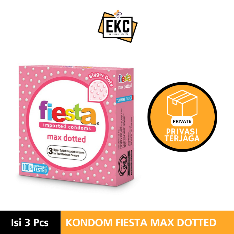 Jual Kondom Fiesta Max Dotted - Tekstur Bintil Tambah Sensasi Bercinta ...