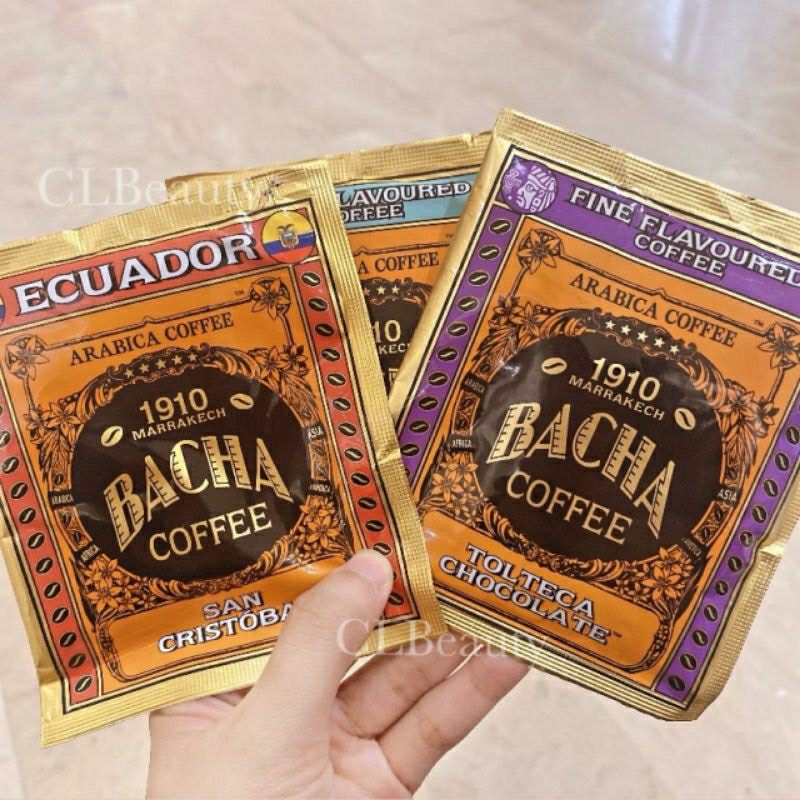 Jual Bacha Coffee 1910 Marrakech Sachet 12gr | Shopee Indonesia