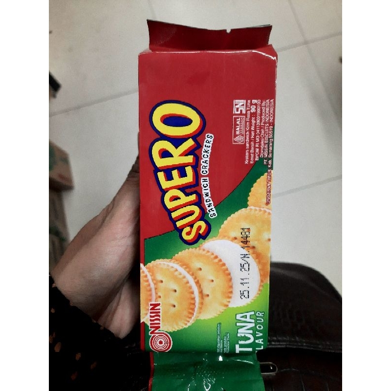 Jual NEW PRODUCT Nissin Supero Sandwich Crackers Tuna 90Gr | Shopee ...