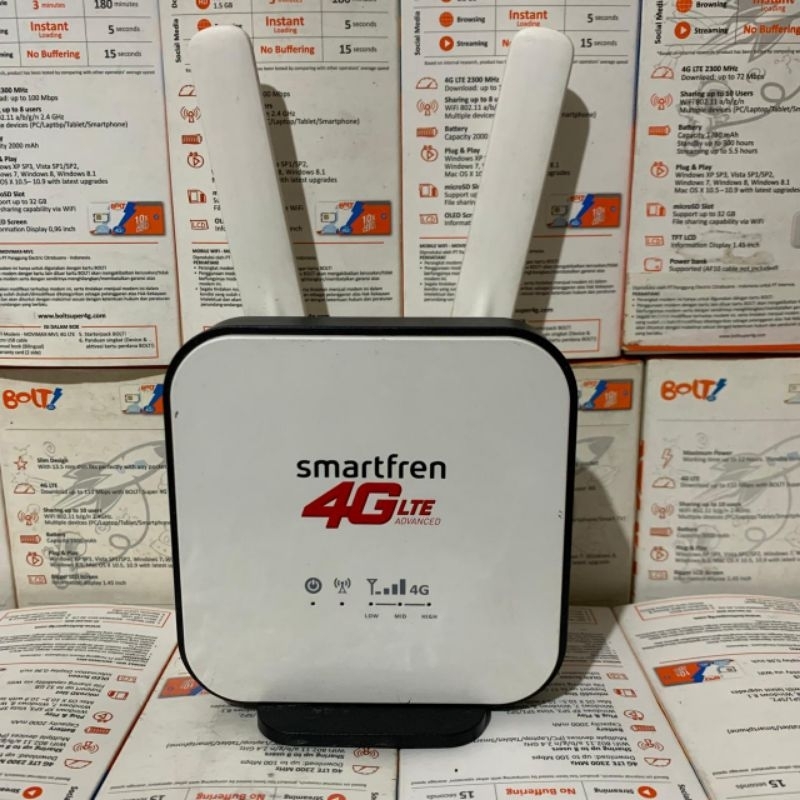Jual Wifi Box For Home C17Y1A Smartfren 4G LTE Hanya Bisa Smartfren ...