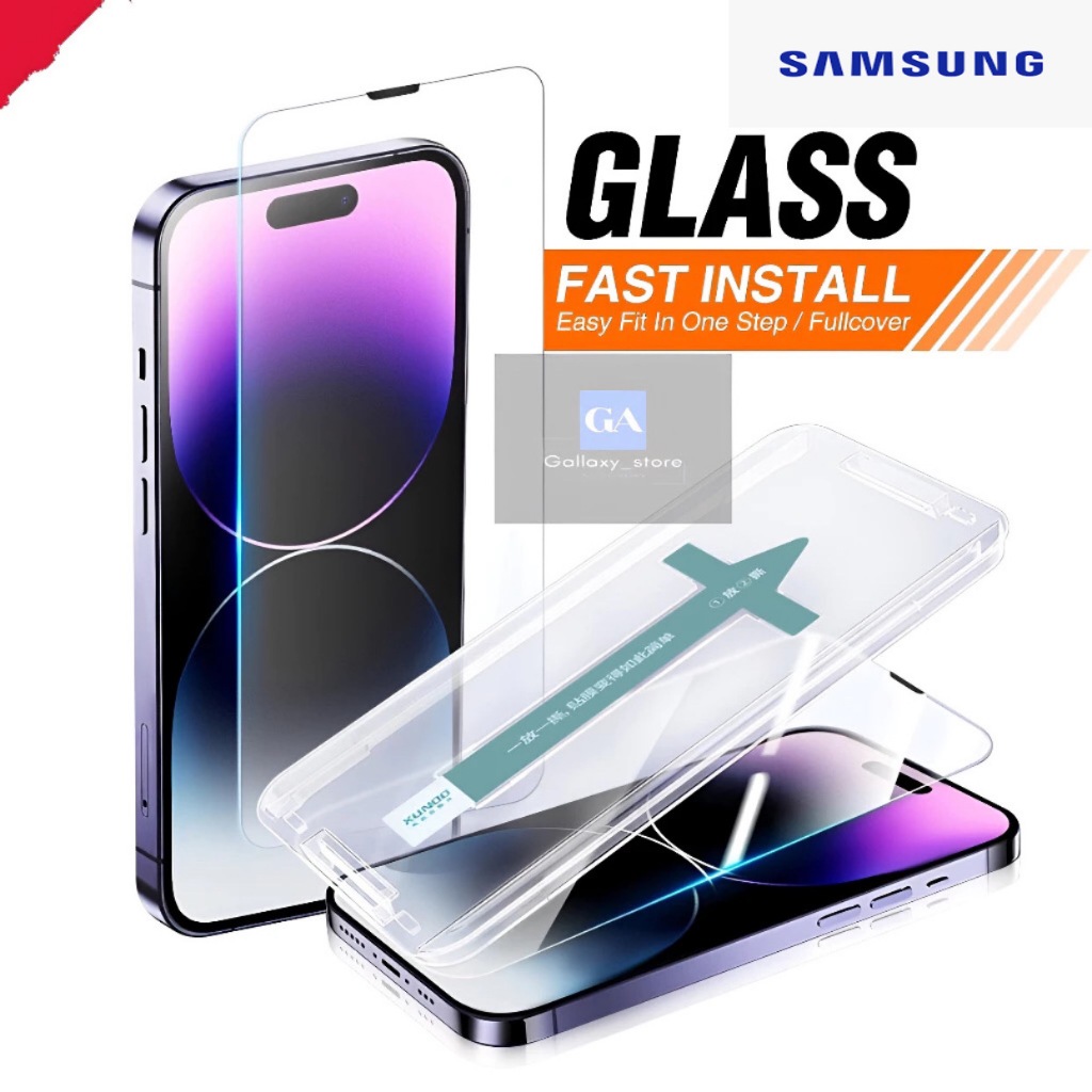 Jual tempered glass superfit spy samsung magic easy install a16 a05s a51 a52 a52s a53 a54 a35 ...