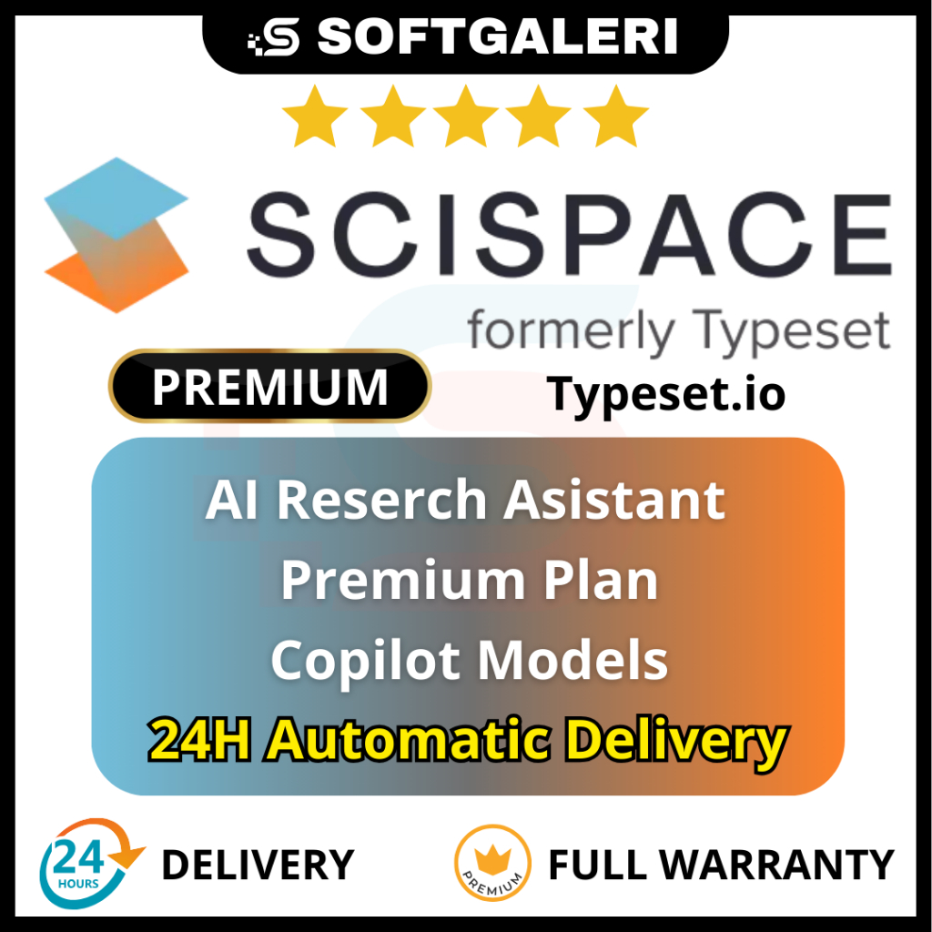 Jual scispace Prmiumtypeset.io Prmium Member 1 month automatic delivery ...