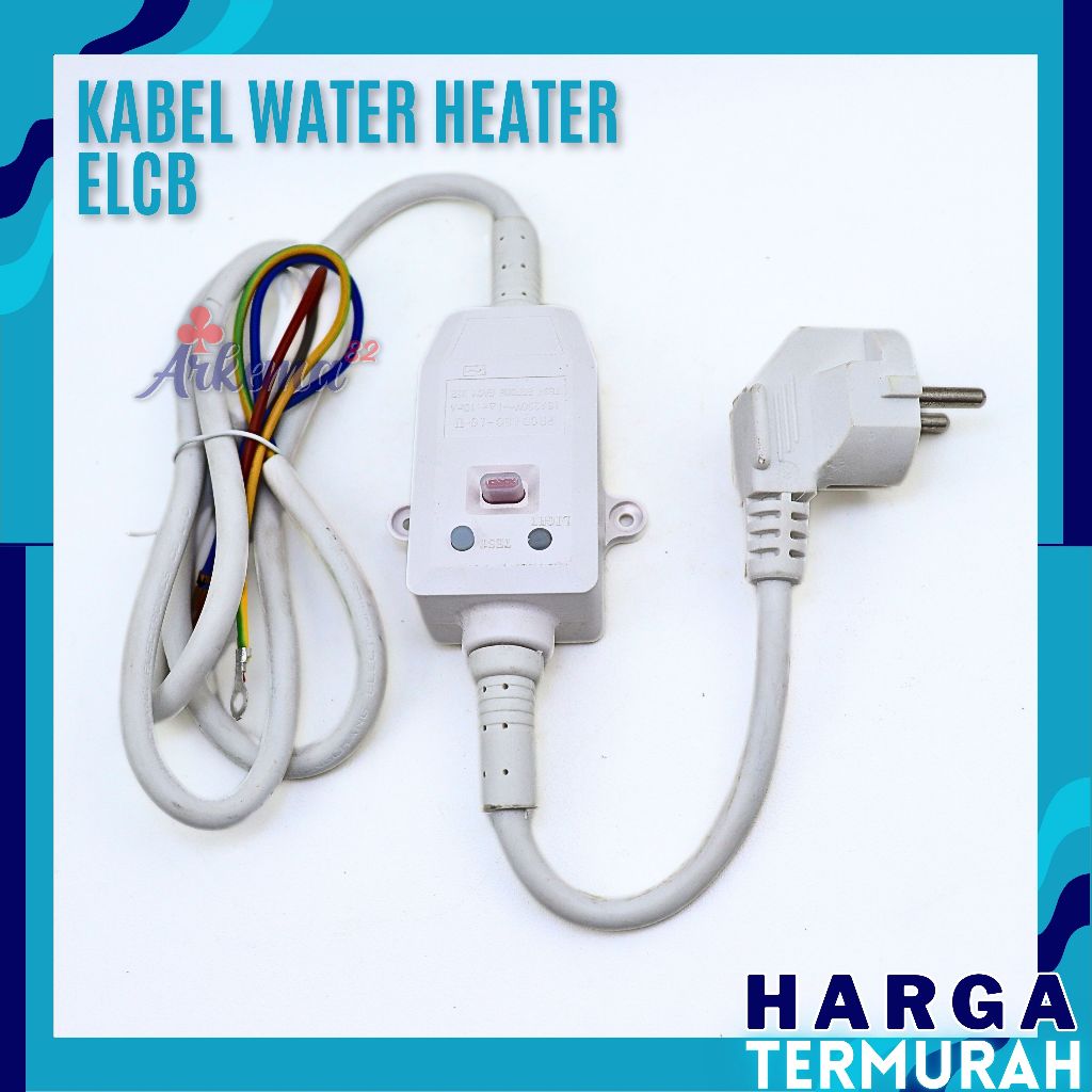 Jual KABEL WATER HEATER ELCB PENGAMAN ANTI KONTAK WATER HEATER MULTI ...