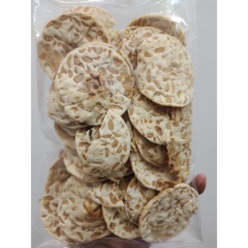 Jual KERIPIK TEMPE SAGU BULAT 500gr | Shopee Indonesia