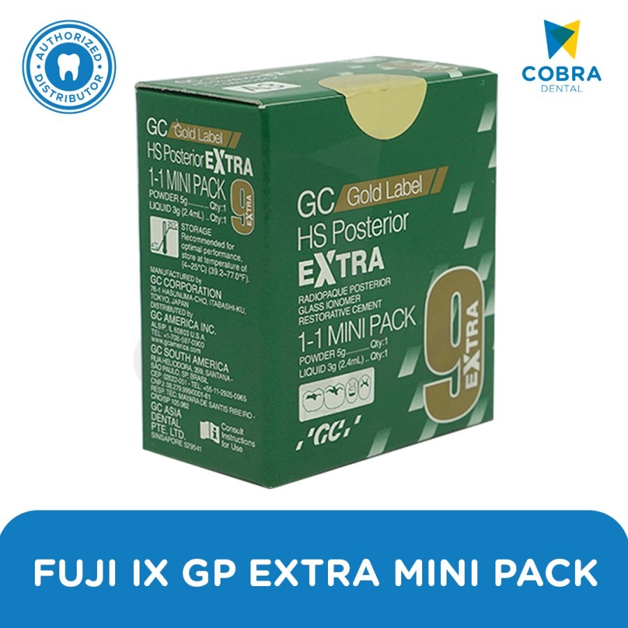 Jual Bahan tambalan Fuji IX GP 1-1 # Mini Pack Extra A3 | Shopee Indonesia