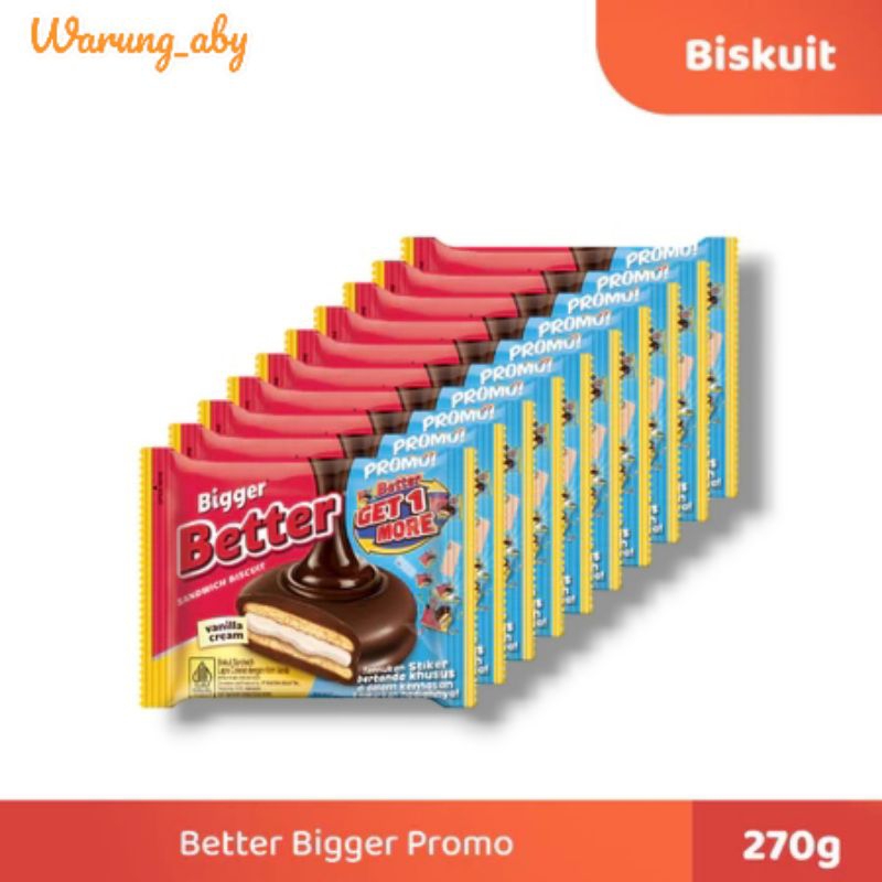 Jual Biskuit Better Bigger 10 Pcs - Biskuit Better Rencengan Isi 10 Pcs ...