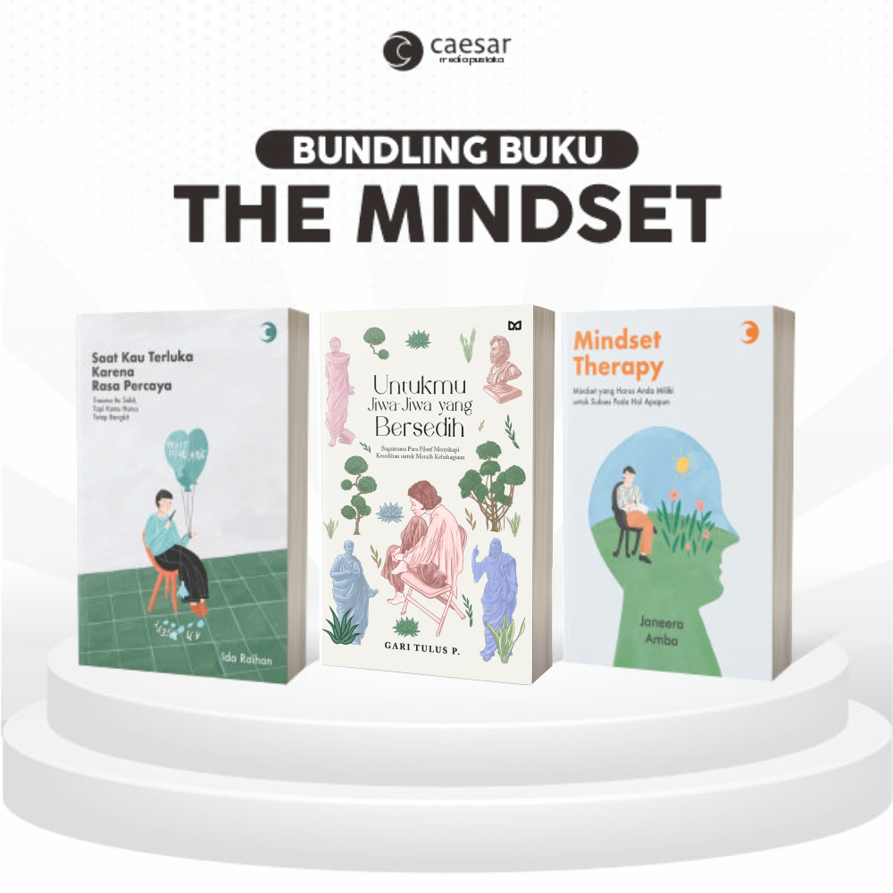 Jual Buku Bundling Mindset Therapy Stoik Stoicism Series Dapat 3 Buku ...