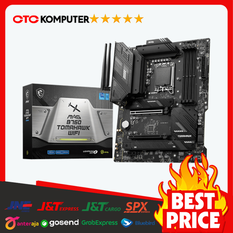 Jual Motherboard MSI MAG B760 TOMAHAWK WIFI (Intel LGA 1700, Support Gen14) | Shopee Indonesia