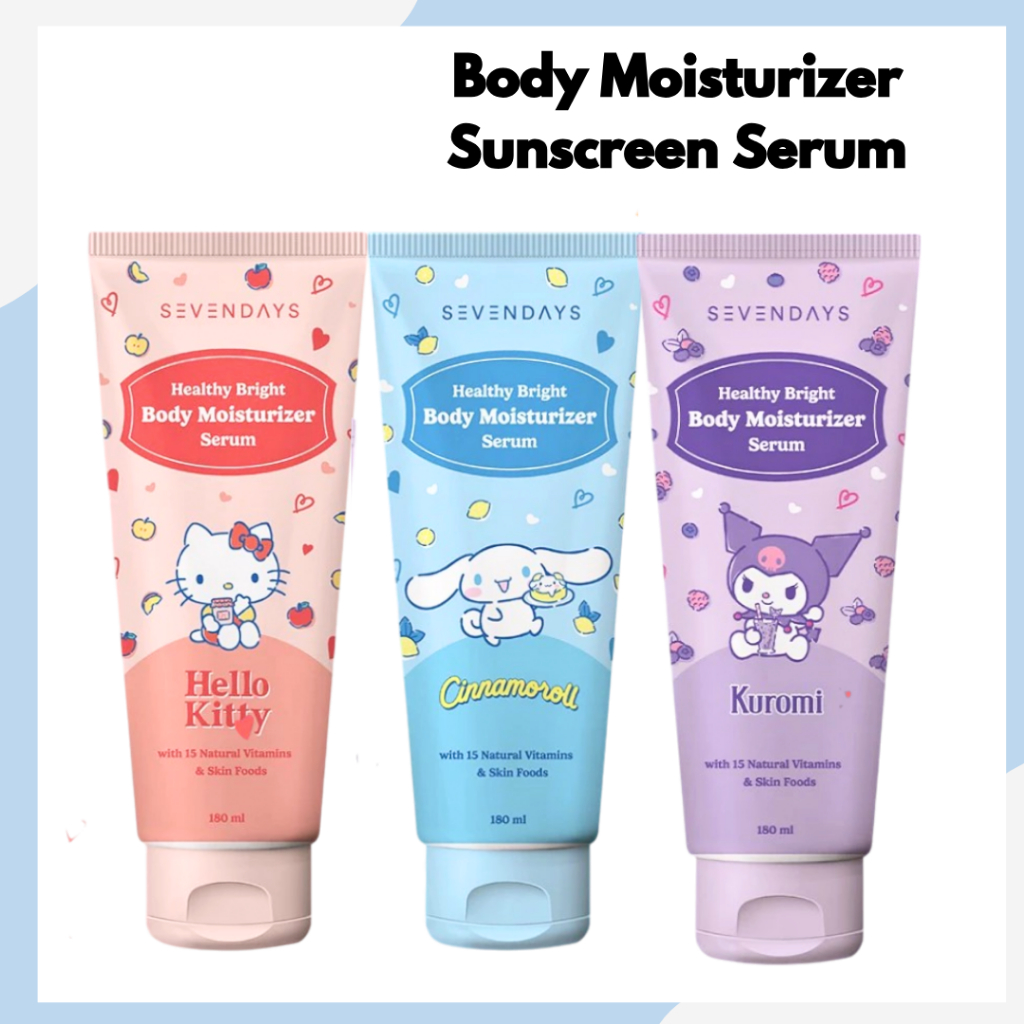 Jual Sevendays Healthy Bright Body Moisturizer Serum 180ml | Shopee ...