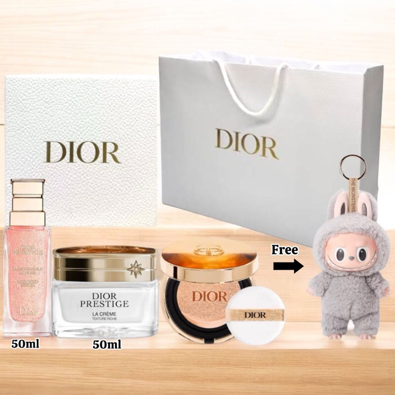 Jual Dior Gift Set Skincare Full Size isi 3item + Hard Box, Paper Bag ...