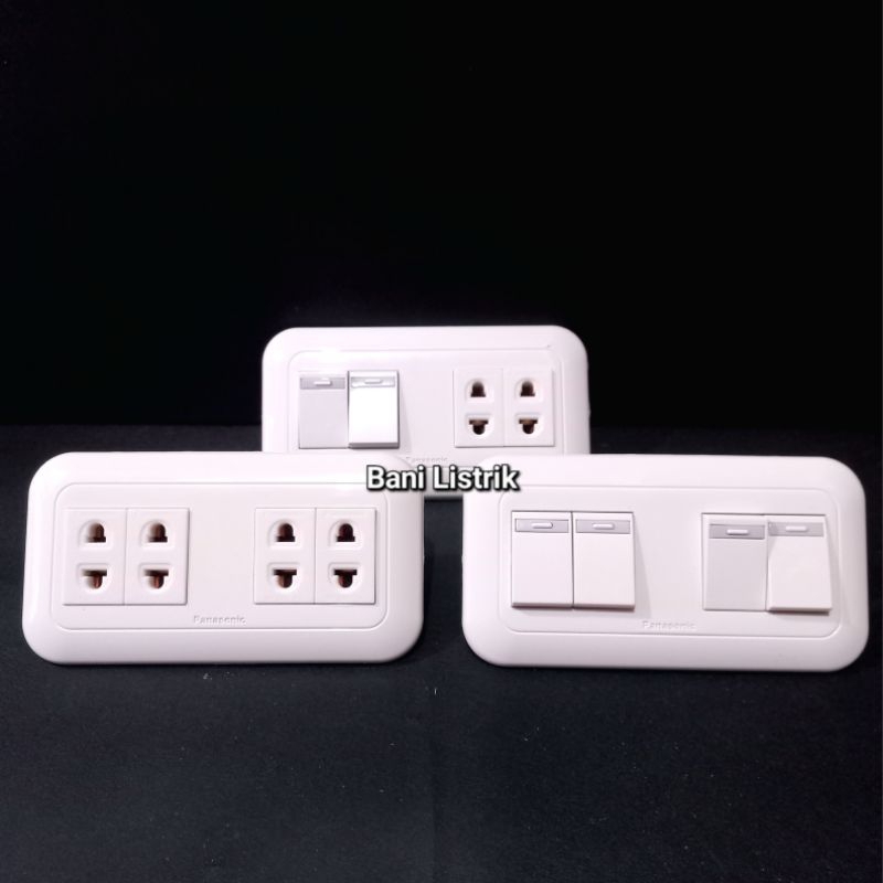 Jual Saklar Seri Stop Kontak Tanam Ib Panasonic Original WEJ 78049 ...