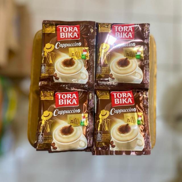 Jual KOPI TORABIKA CAPPUCCINO SACHET 25Gr (Renceng) | Shopee Indonesia