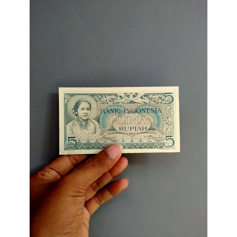 Jual 5 Rupiah seri budaya Baru,1952 Marta Collectin 02 Pusatnya koleksi | Shopee Indonesia