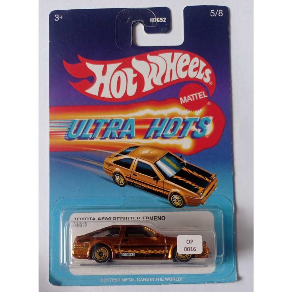 Jual Hot Wheels - Toyota AE86 Sprinter Trueno Gold Hotwheels Mattel ...