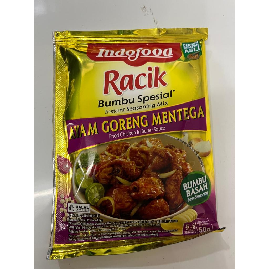 Jual BUMBU RACIK SPECIAL AYAM GORENG MENTEGA PACK BERAT 45 GRAM ...
