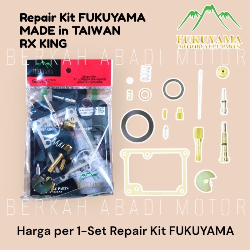 Jual Repair Kit RXK RX King FUKUYAMA | Made in Taiwan Reparkit Repar ...