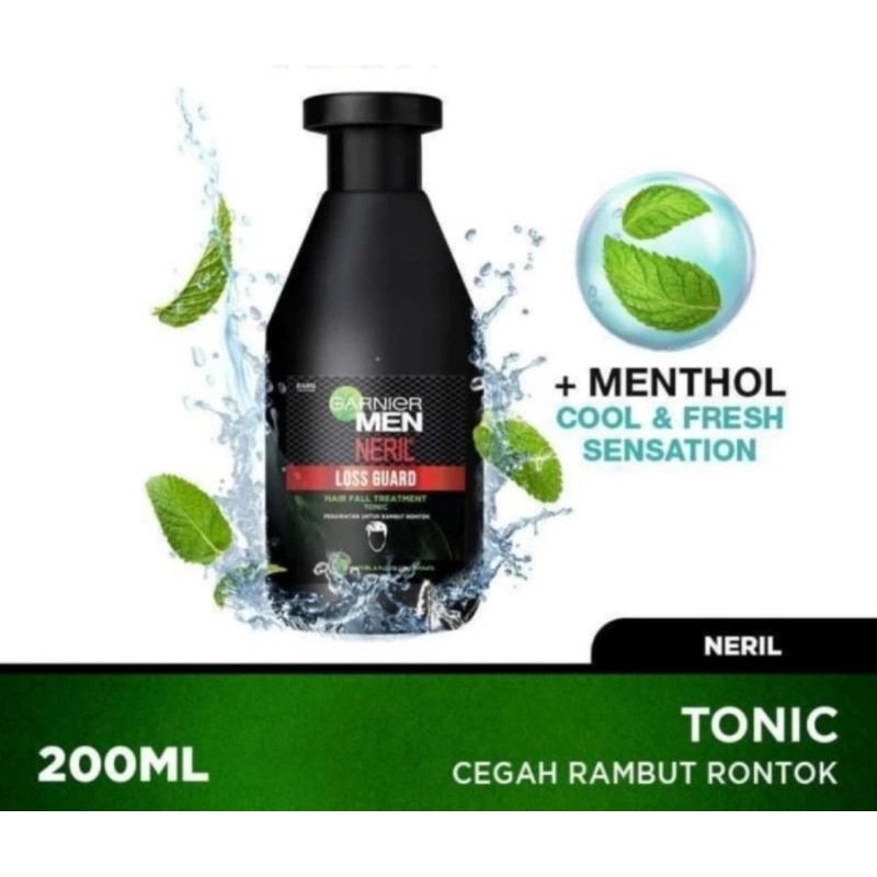 Jual Garnier Men Neril Loss Guard Hair Fall Treatment Tonic 200ml ...