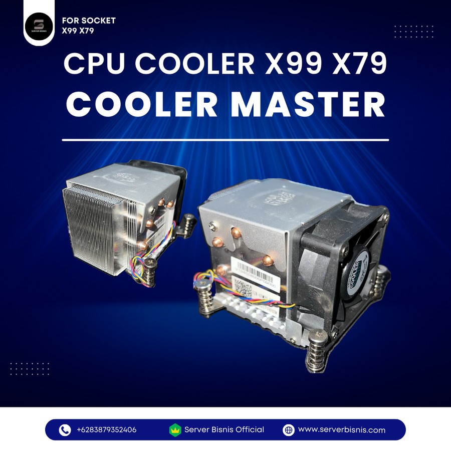 Jual Cooler Master CPU Fan cooler heatsink 2U X99 X79 LGA2011 LGA2011-3 ...