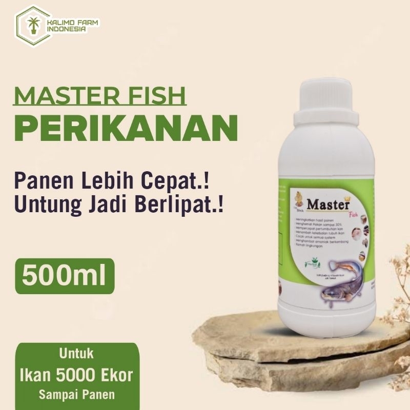 Jual Probiotik Ikan Nila Lele Gurame Bandeng Master Fish Obat & Vitamin Ikan Air Tawar | Shopee ...
