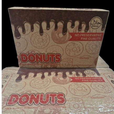 Jual [ECER]_DUS BOX DONAT ISI 6 / Dus Donat 6 Dus 27x18.5x5 /KRAFT ...