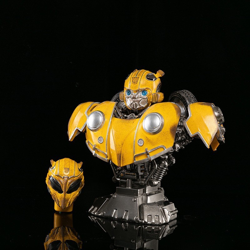 Jual Statue Transformers Bumblebee Bust Robot Figure Exclusive Hype ...