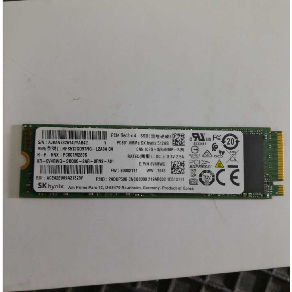 Jual NVME 512GB SK Hynix PC601 Gen 3x4 Second | Shopee Indonesia