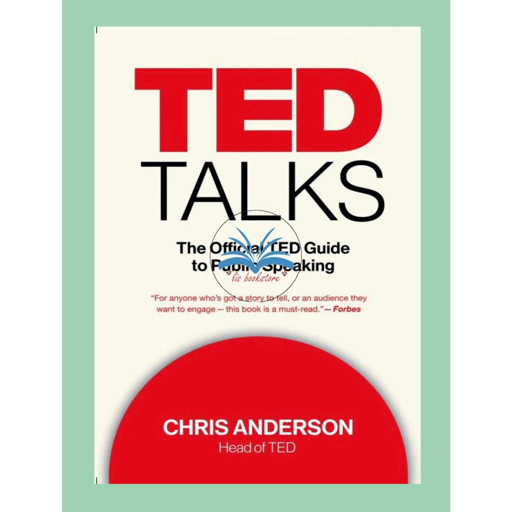 Jual TED Talks The Official TED Guide to Public Speaking by Chirs Anderson | Shopee Indonesia