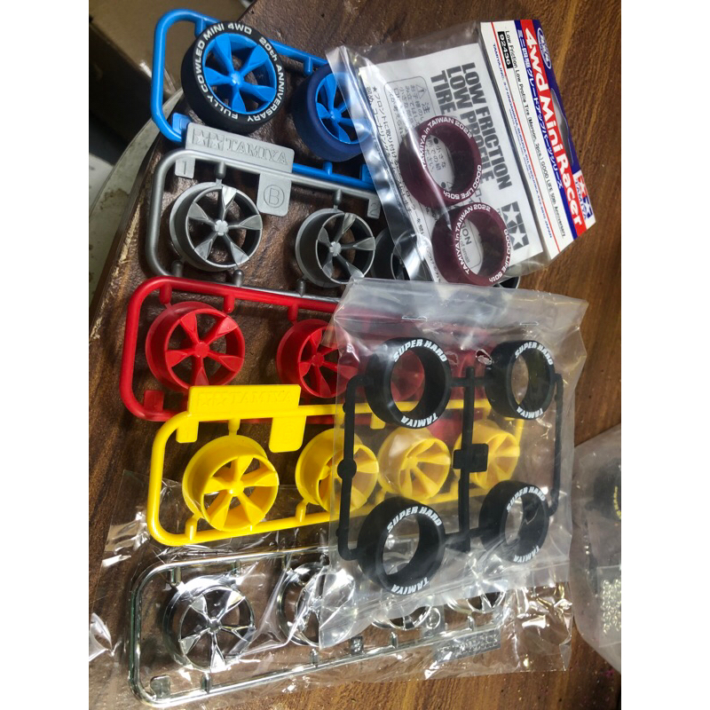 Jual Tamiya RTR Ban Medium ORIGINAL Bubut Presisi dan Balance - Grey 5 ...